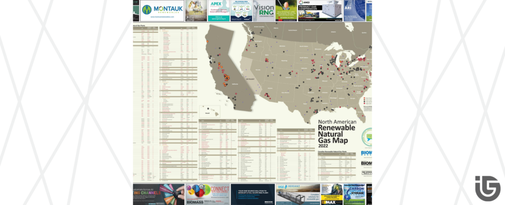 The 2022 North American Renewable Natural Gas Map - Interra Global